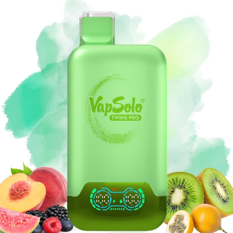 Rendelés Vapsolo Twins Pro 50k Peach Berry & Kiwi Passion Fruit Guava ...